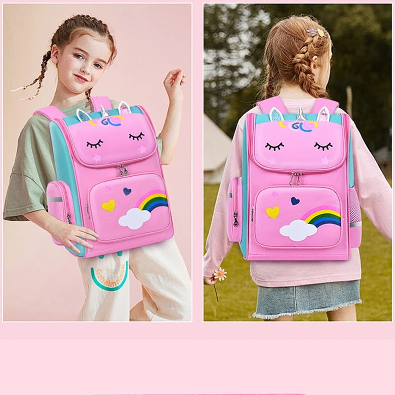 Cartable Licorne Violet Enfant | Univers Licorne